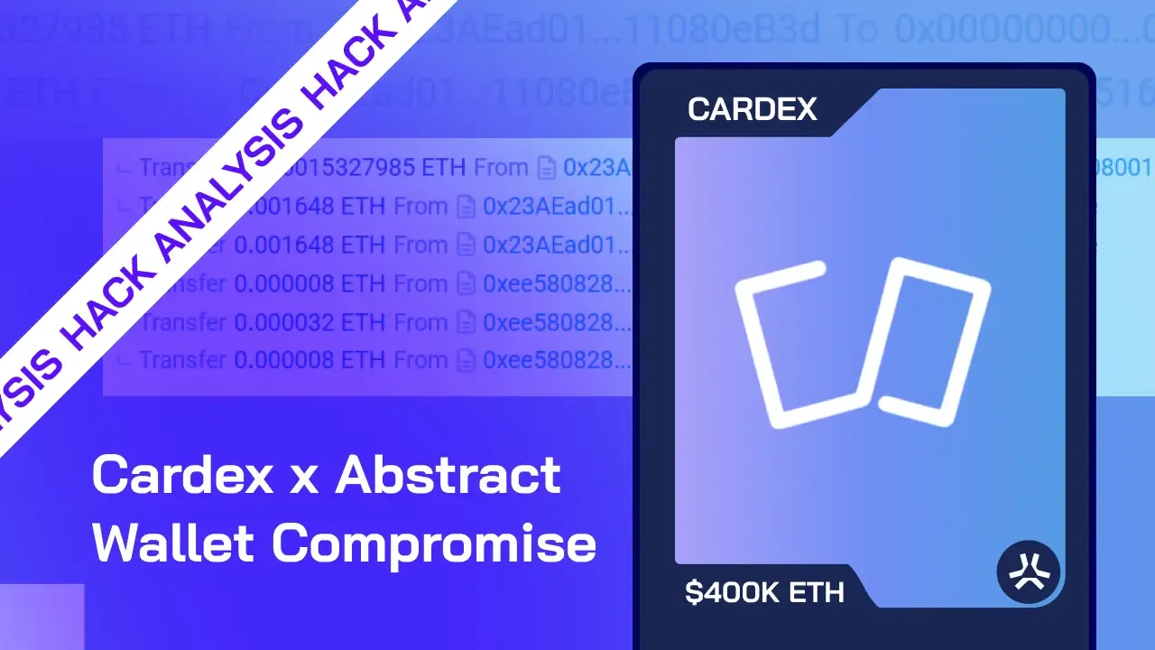 How did Cardex get exploited of $400K?