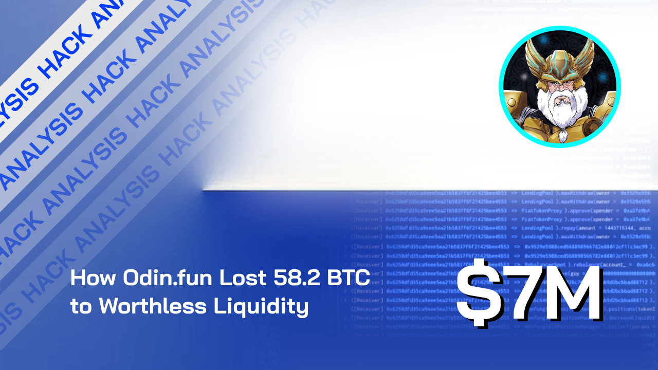 How Odin.fun Lost 58.2 BTC in a $7M Liquidity Exploit